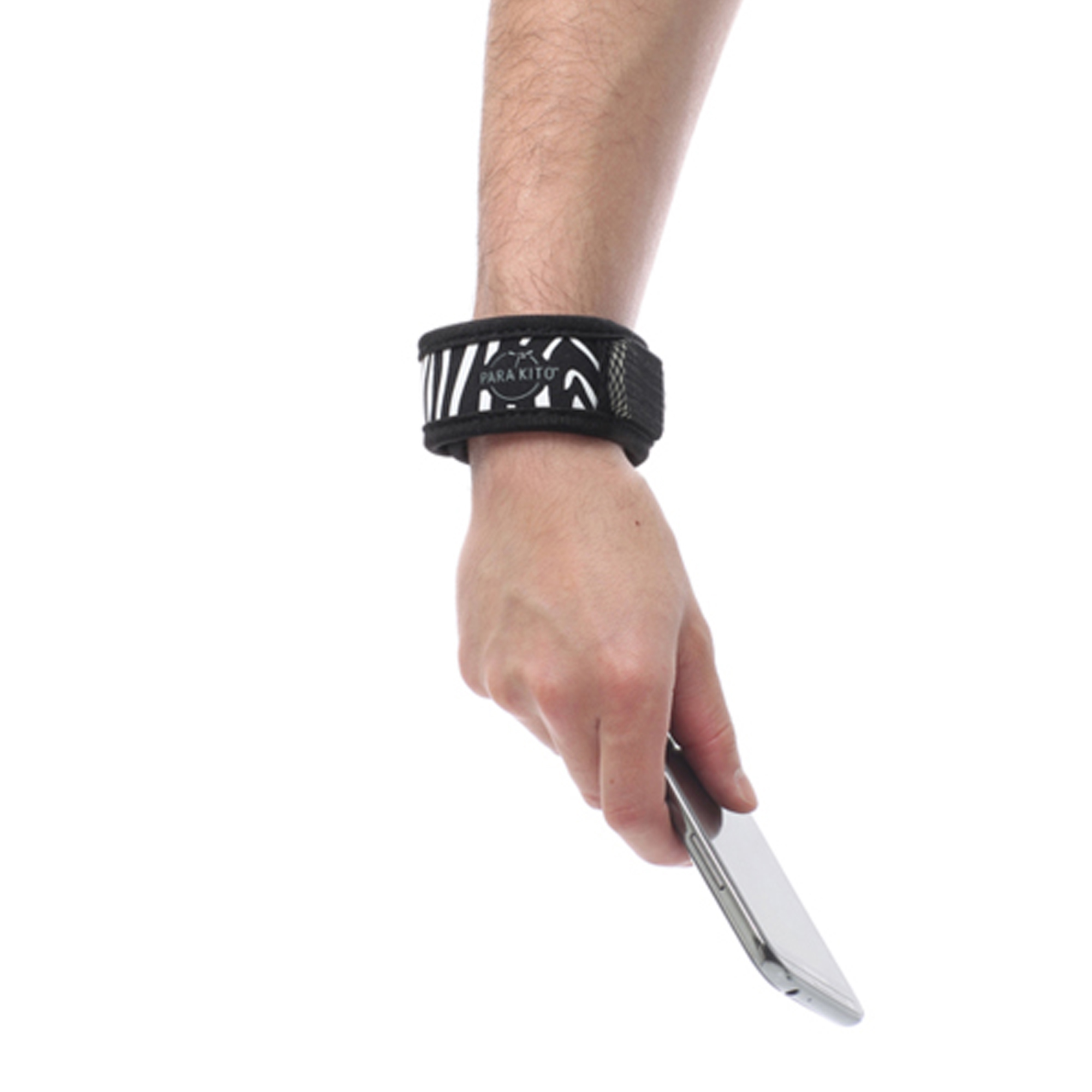 Zebra Wristband with 2 Refill Pellets | PARA'KITO®